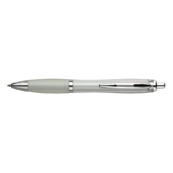 Image Curvy Clear Retractable Pen from £0.20