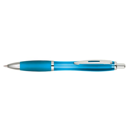 Image Curvy Clear Retractable Pen from £0.20