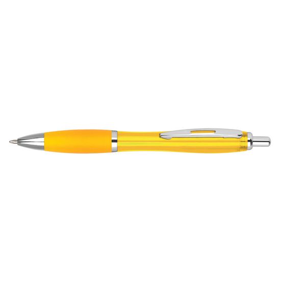 Image Curvy Clear Retractable Pen from £0.20